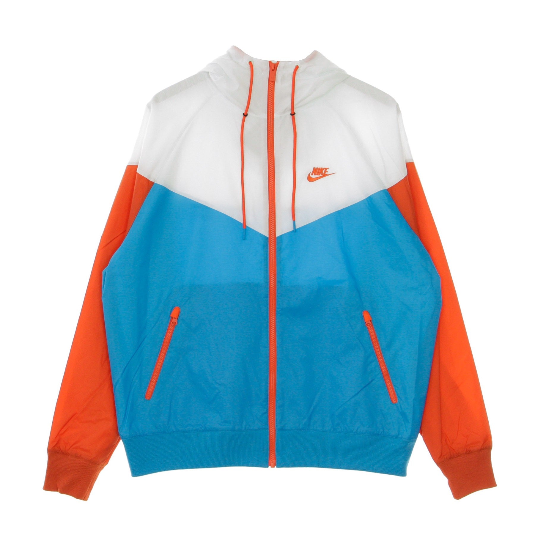 Nike Men's Windbreaker He Wr Jkt Hd Laser Blue/summit White/team Orange ...