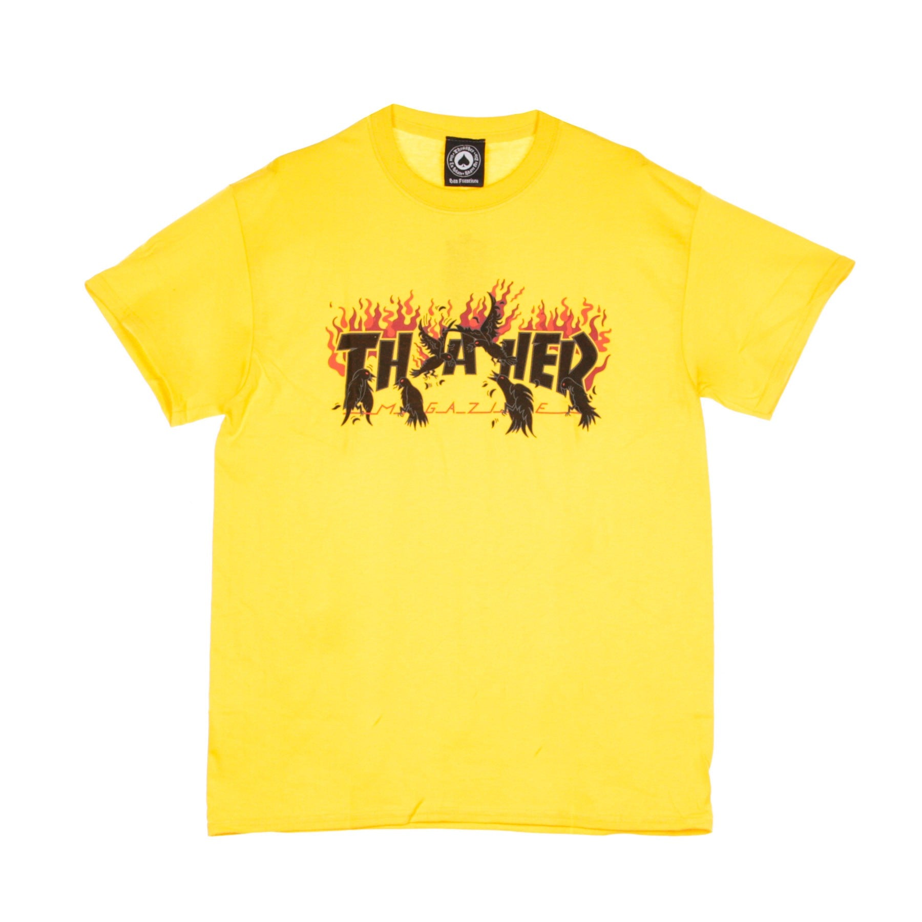 Thrasher Men's T-Shirt Crows Tee E20THRCRO | Atipicishop