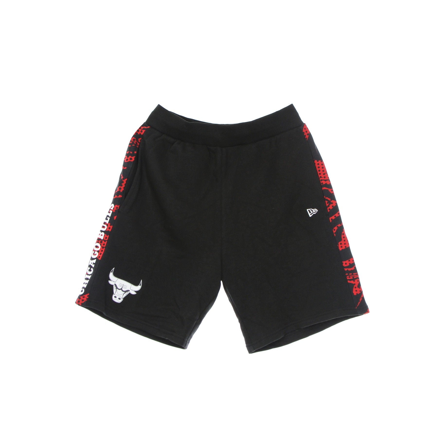 New Era Pantalone Corto Tuta Uomo Nba Print Panel Short Chibul Black ...