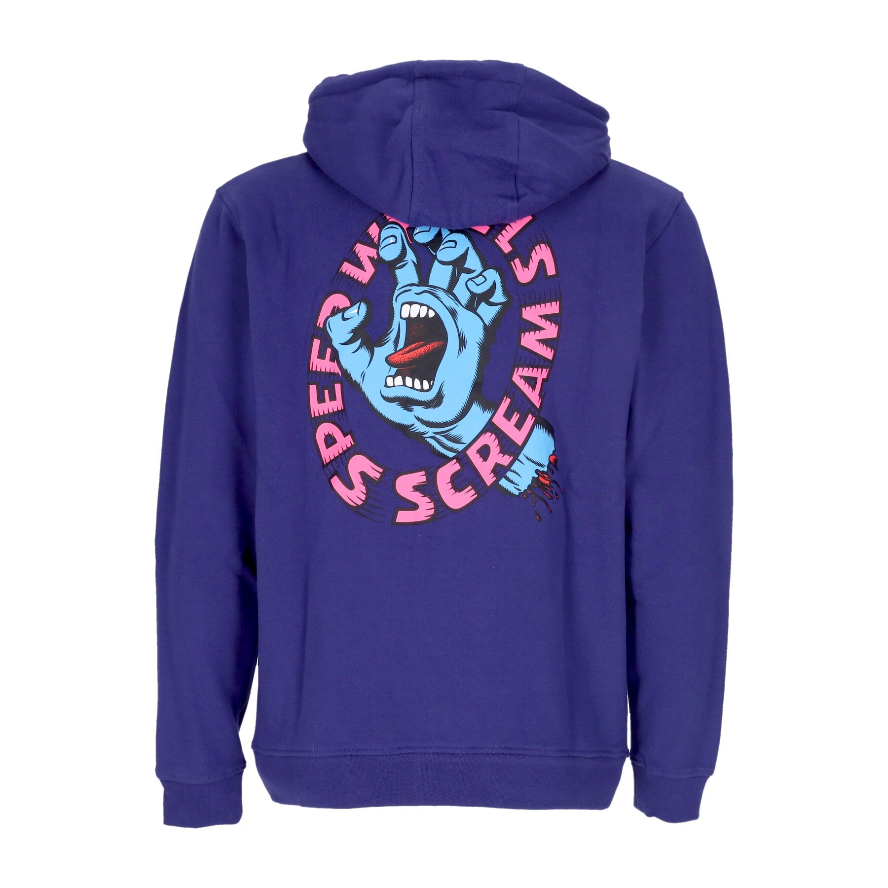 Santa Cruz Men's Zip Hoodie Speed Wheels Scream Zip Hood SCA-HDZ-0406 ...