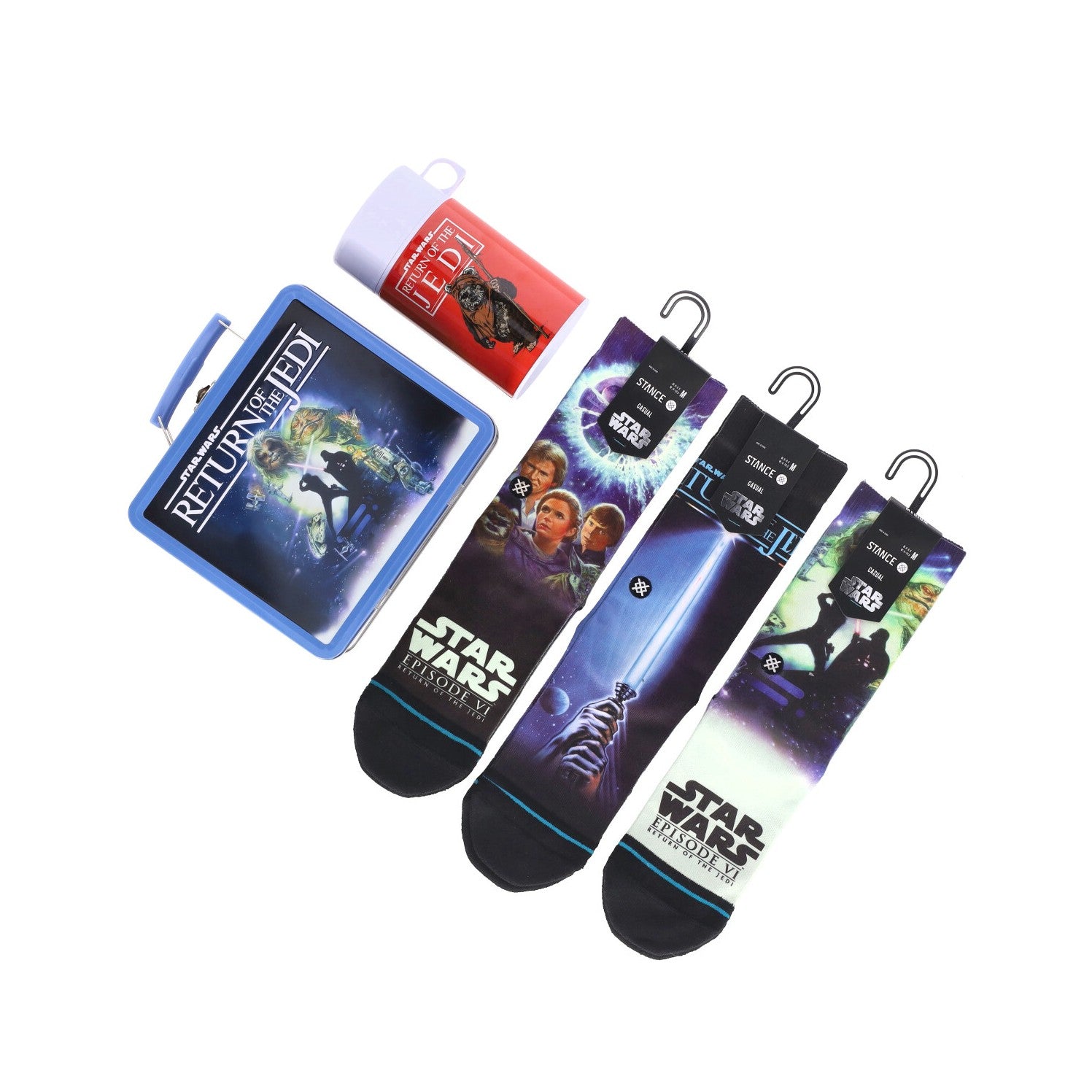 Stance Men's Lunch Box Jedi Box Set X Star Wars Multi A555B23JED ...