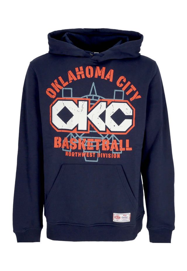 New Era Men's Hooded Sweatshirt Nba Ce Hoodie Oklthu Original Team ...