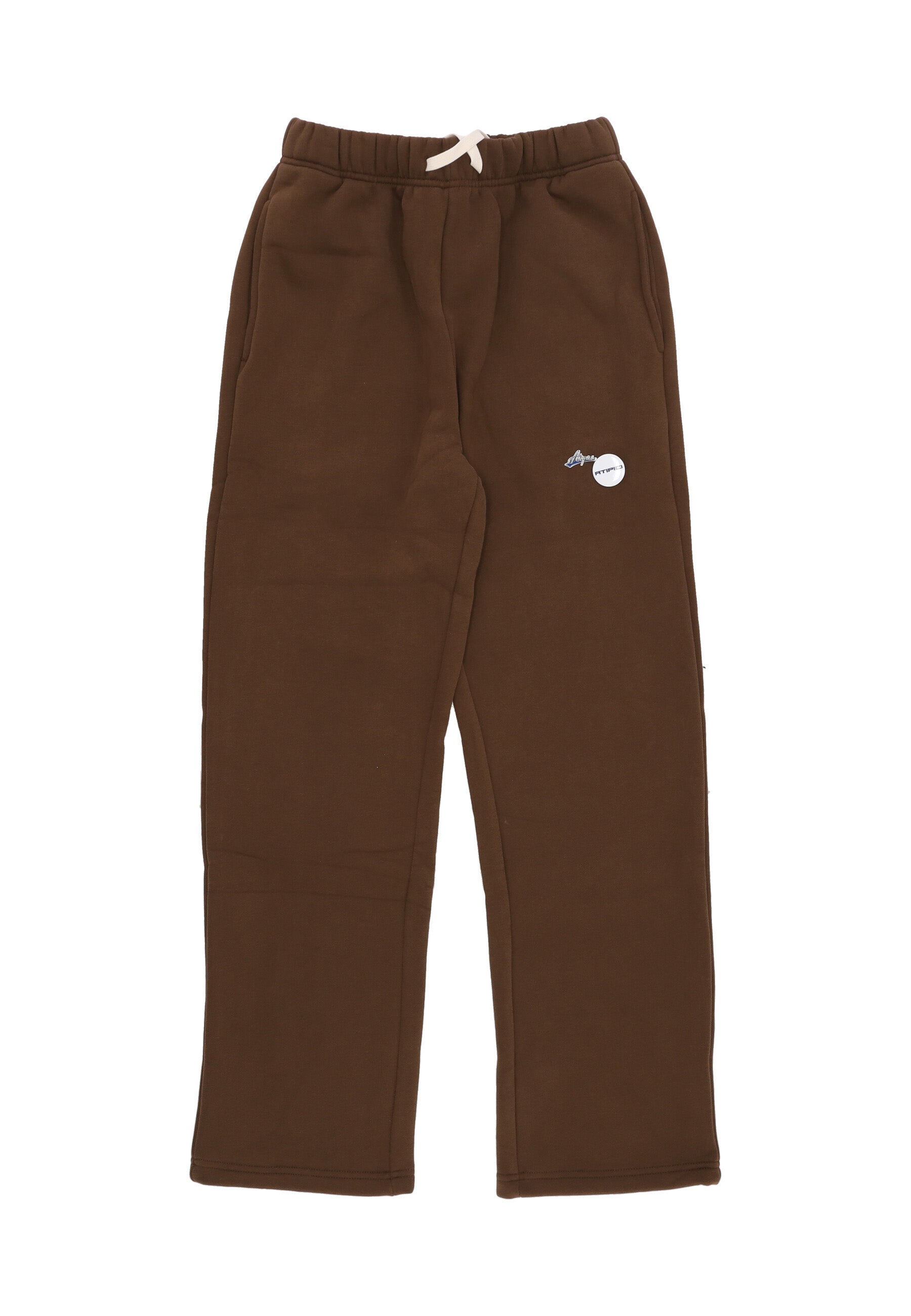 Atipici Men's Sweatpants Pins Open Bottom Sweatpant Black ATIPICI188-SP ...