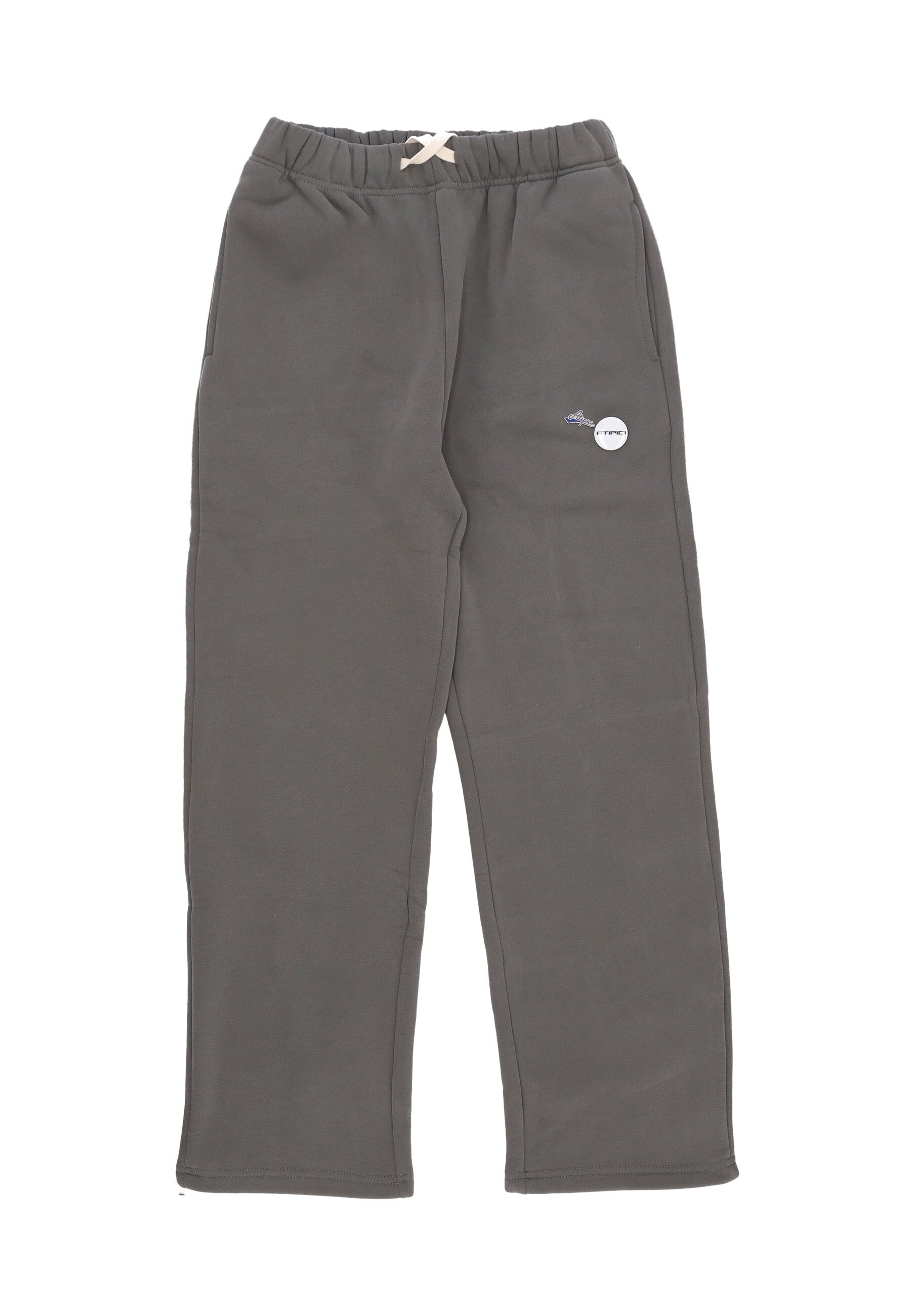 Atipici Men's Sweatpants Pins Open Bottom Sweatpant Black ATIPICI188-SP ...